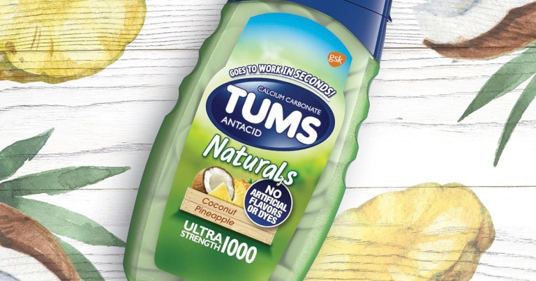 TUMS Naturals Antacid Tablets 56-Count Bottle ONLY $3 Shipped on Amazon ...