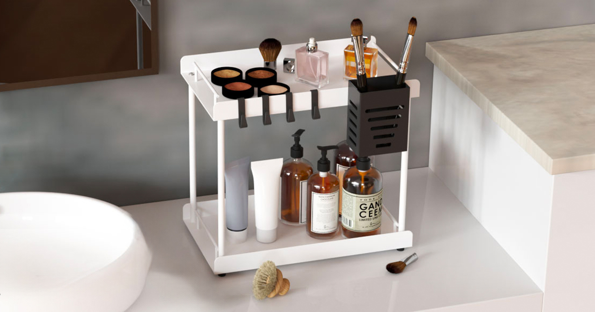 Countertop 2-Tier Organizer Only $14.99 on Amazon (Reg. $30) | Keep ...