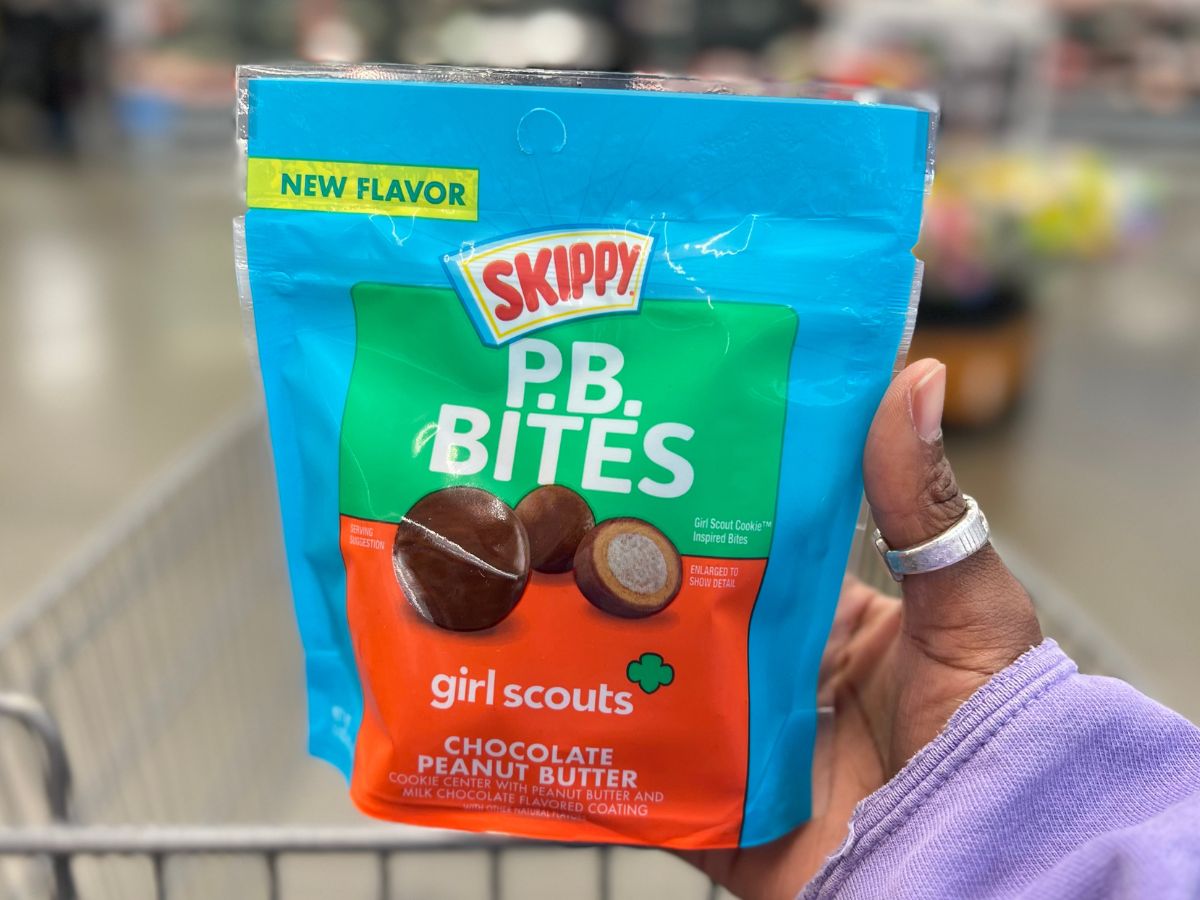NEW Girl Scout Cookie SKIPPY PB Bites at Walmart & Target! | Hip2Save