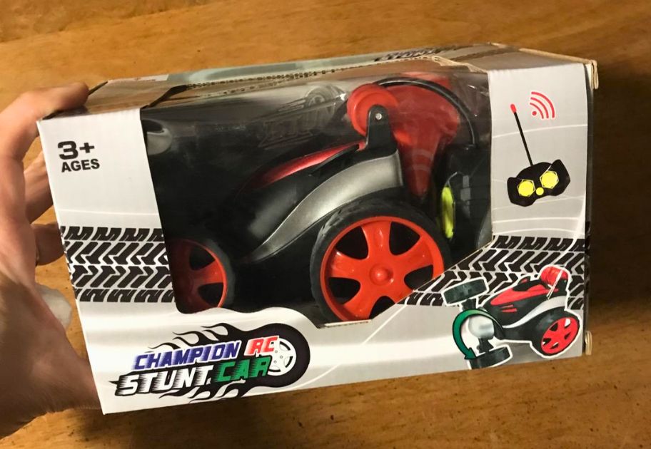 4-Wheel Drive Remote Control Stunt Car Only $9.99 on Amazon | Hip2Save