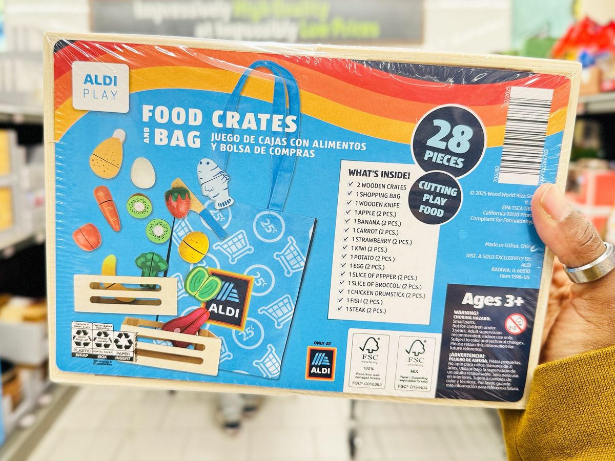 ALDI Toy Shopping Carts & Playsets Are Back | Hip2Save