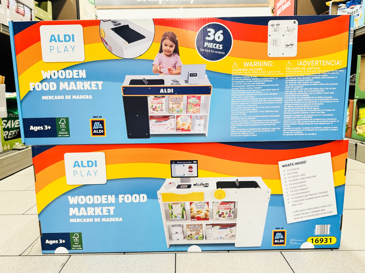 ALDI Toy Shopping Carts & Playsets Are Back | Hip2Save