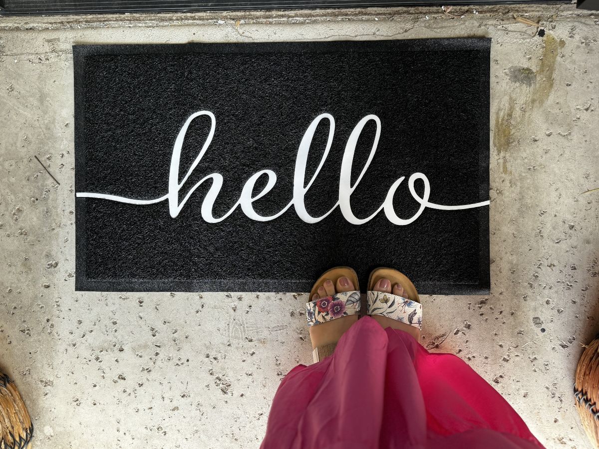 Team Favorite Hello Doormat Just $9.59 on Amazon (Regularly $20) | Hip2Save