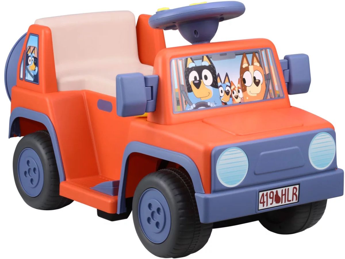 Bluey Ride-On Push Car Only $37.97 on Walmart.com | Hip2Save