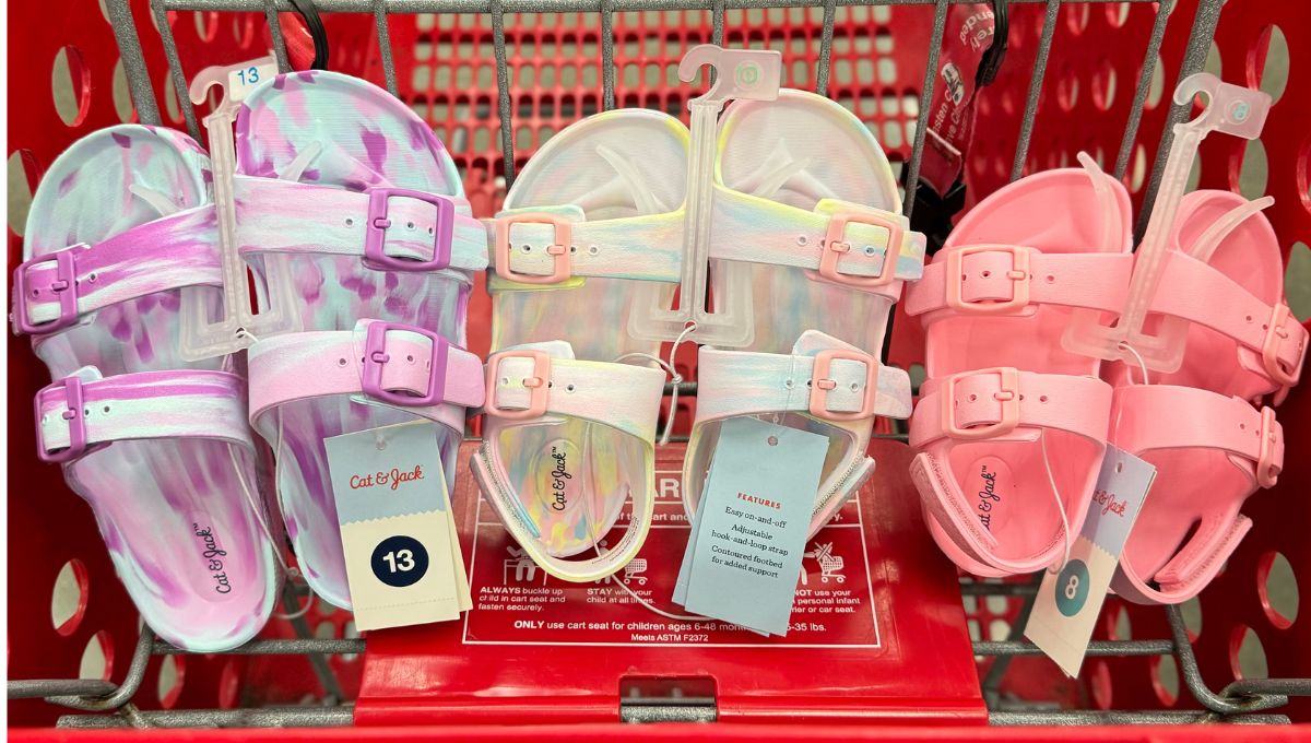 Target Cat & Jack Sandals ONLY $7 (Including Jelly Styles!) | Hip2Save