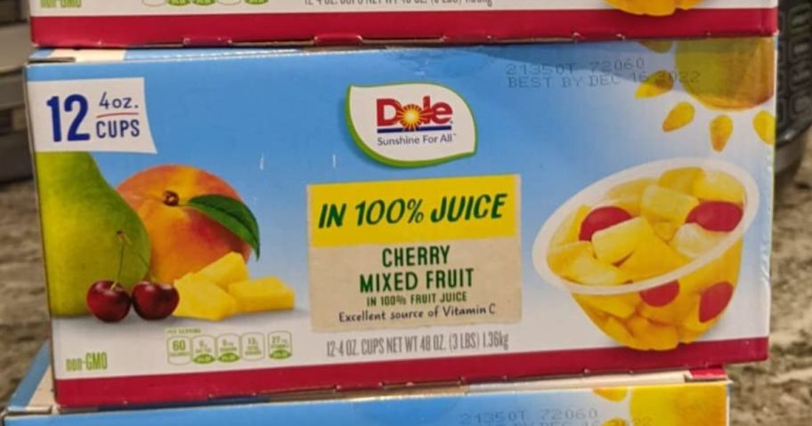 Dole Fruit Cups 12-Packs Only $5.69 Shipped on Amazon (Great for Cold ...