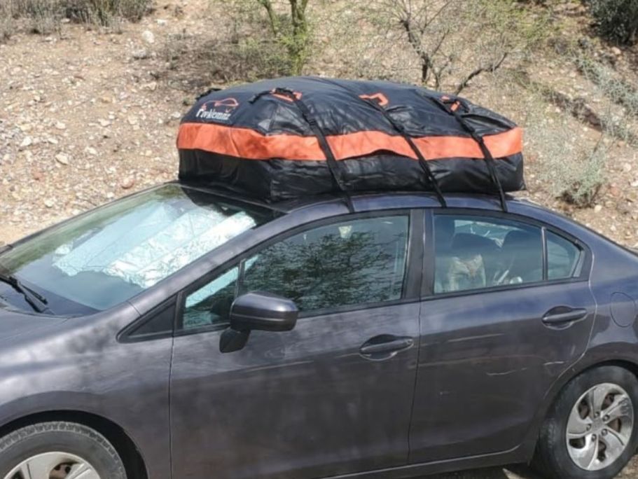 Waterproof Rooftop Cargo Bag Just $28.49 Shipped for Prime Members – No ...