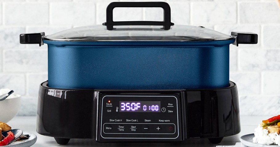 GreenPan Multi-Cooker w/ Griddle Plate from $59.98 Shipped | Slow Cook ...