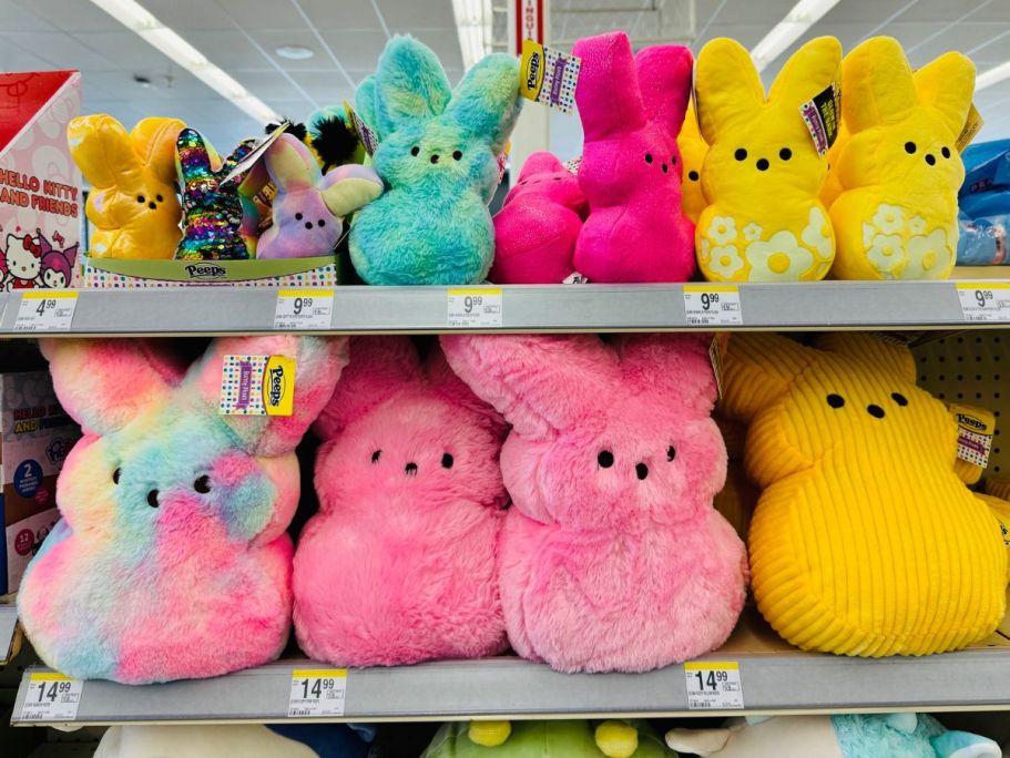 NEW Peeps Easter Plush from $4.99 at Walgreens | Hip2Save