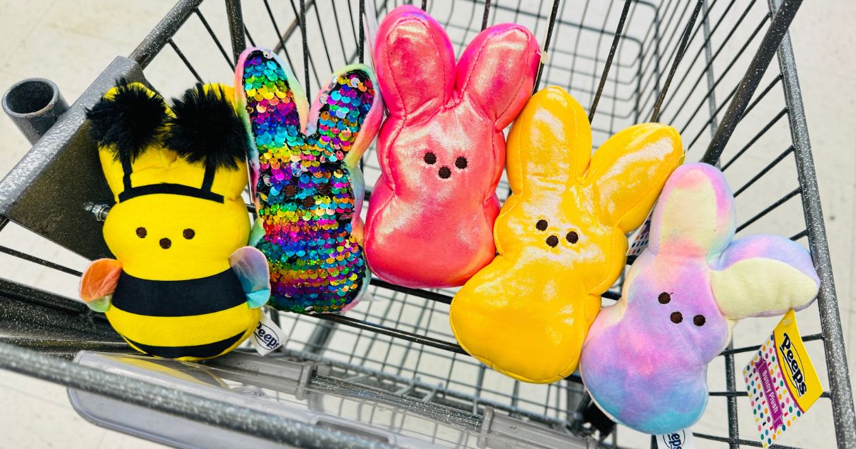 NEW Peeps Easter Plush from $4.99 at Walgreens | Hip2Save