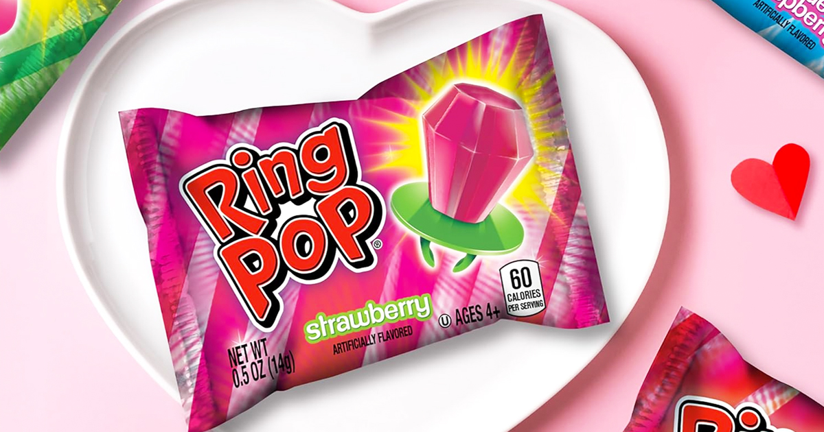 Ring Pop 20-Count Variety Pack Only $6 Shipped on Amazon - Perfect ...