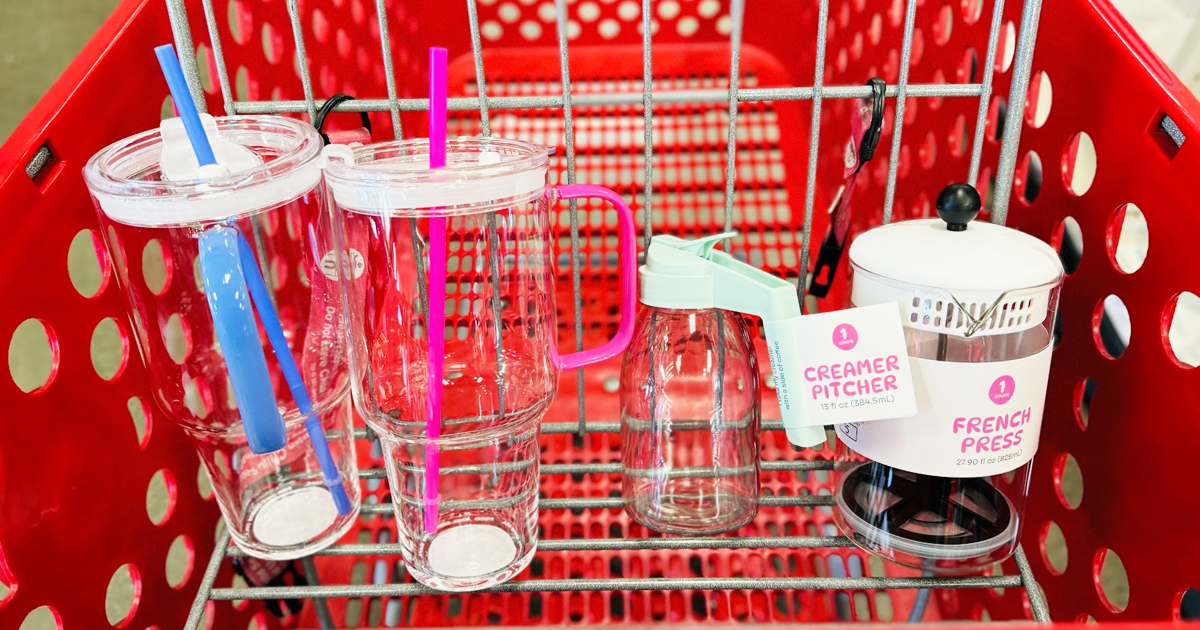 New Target Bullseye's Playground Drinkware Finds | Glass Tumblers Only ...