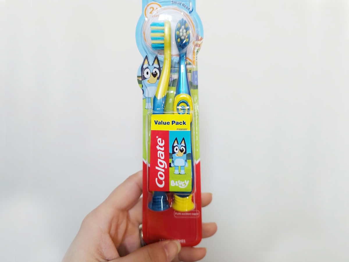 Colgate Bluey Kids Toothbrush 2-Pack Only $2.97 Shipped on Amazon ...