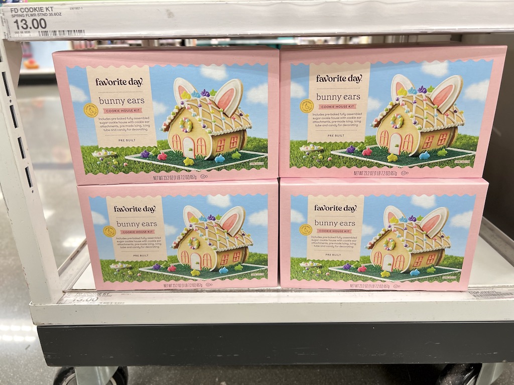 New Easter Treats at Target | Grab a Bunny Ears Cookie House Kit for ...