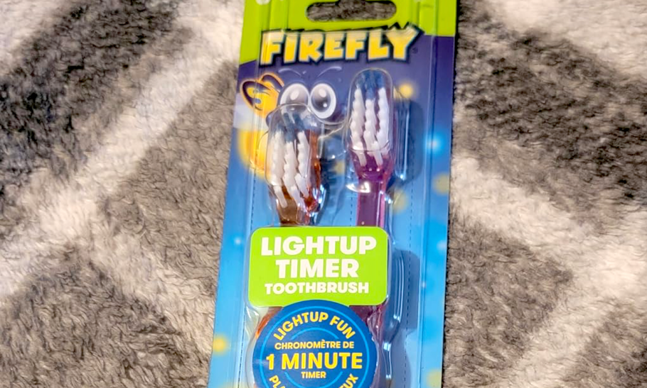 Firefly Light-Up Timer Toothbrush 2-Pack Just $2.89 on Amazon ...