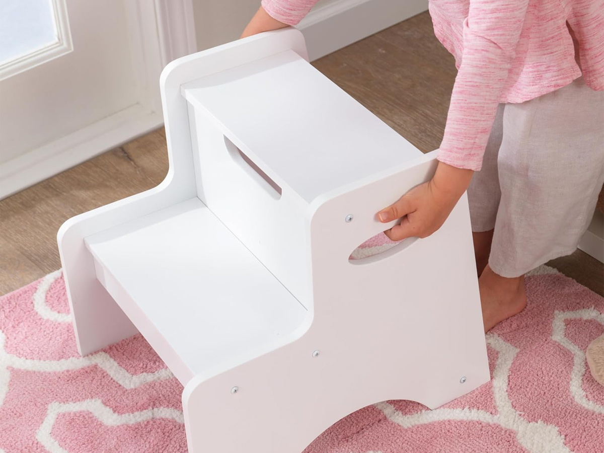 KidKraft Wooden Two-Step Children's Stool Only $20 on Amazon (Reg. $53 ...
