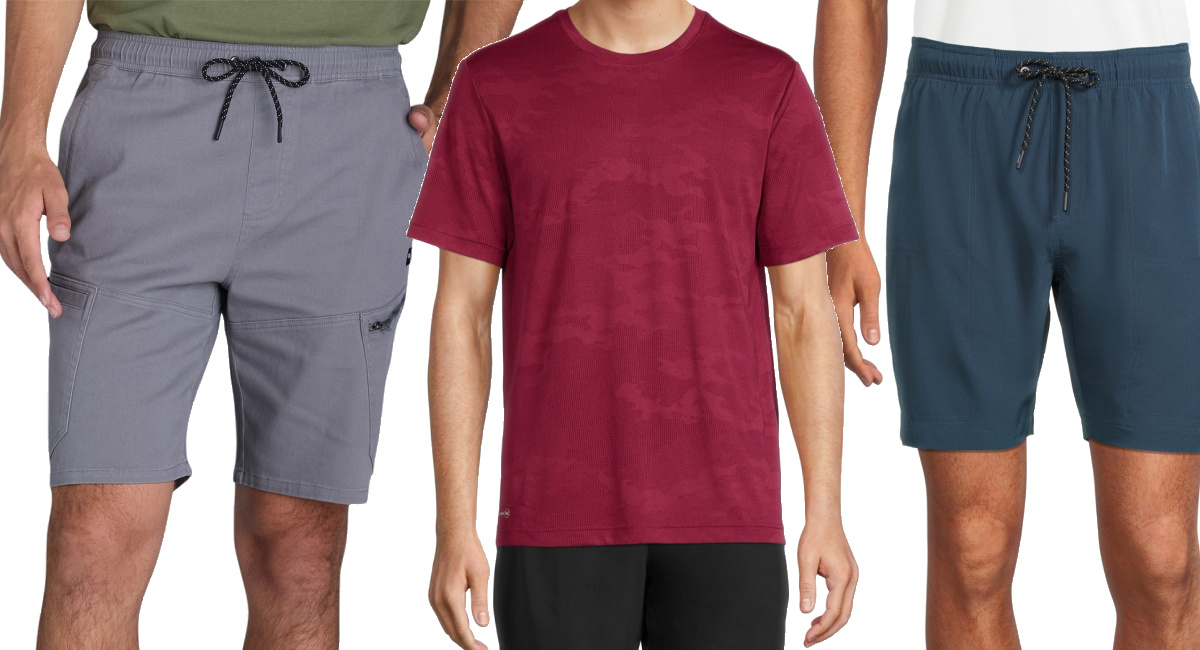 Walmart Men's Clothing Clearance | $4 Tees & $7.63 Shorts | Hip2Save