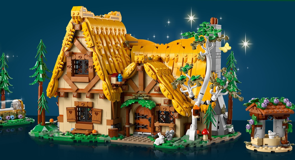 New LEGO Sets - Snow White & Seven Dwarfs' Cottage Set Available NOW ...