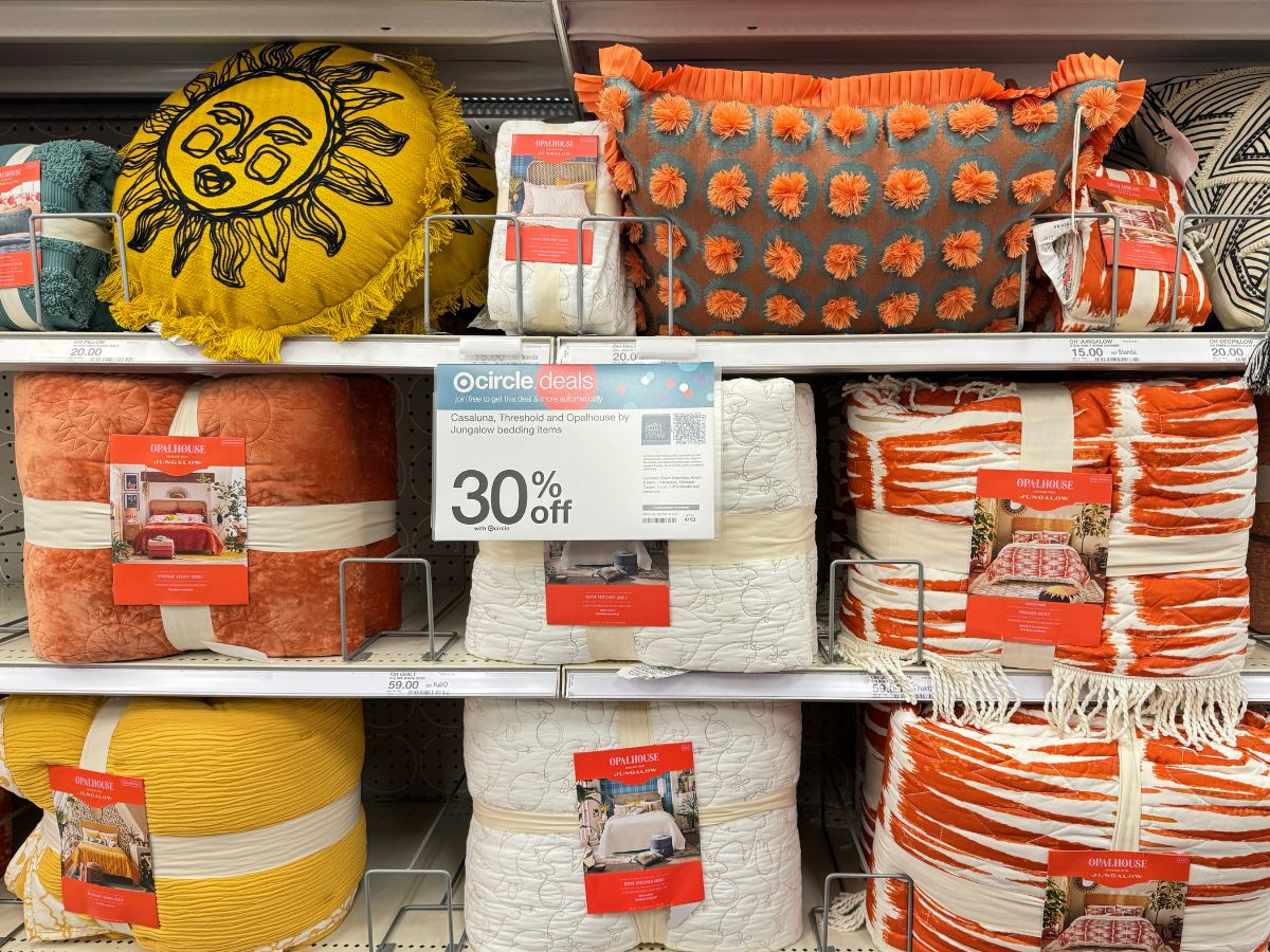 Get 30% Off Target Bedding, Including Trendy Duvets, Quilt Sets, Sheets ...