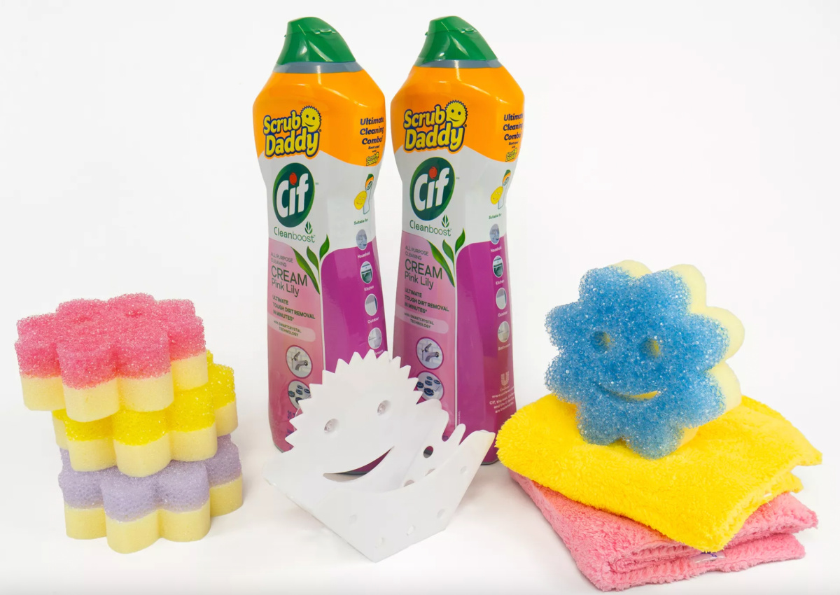 Scrub Daddy AND Mommy Set from $27.96 Shipped, Includes 14 Sponges ...