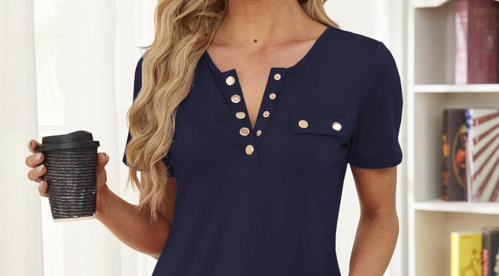 This Trendy Button Down Shirt is ONLY $12 on Amazon (Reg. $22) | Hip2Save