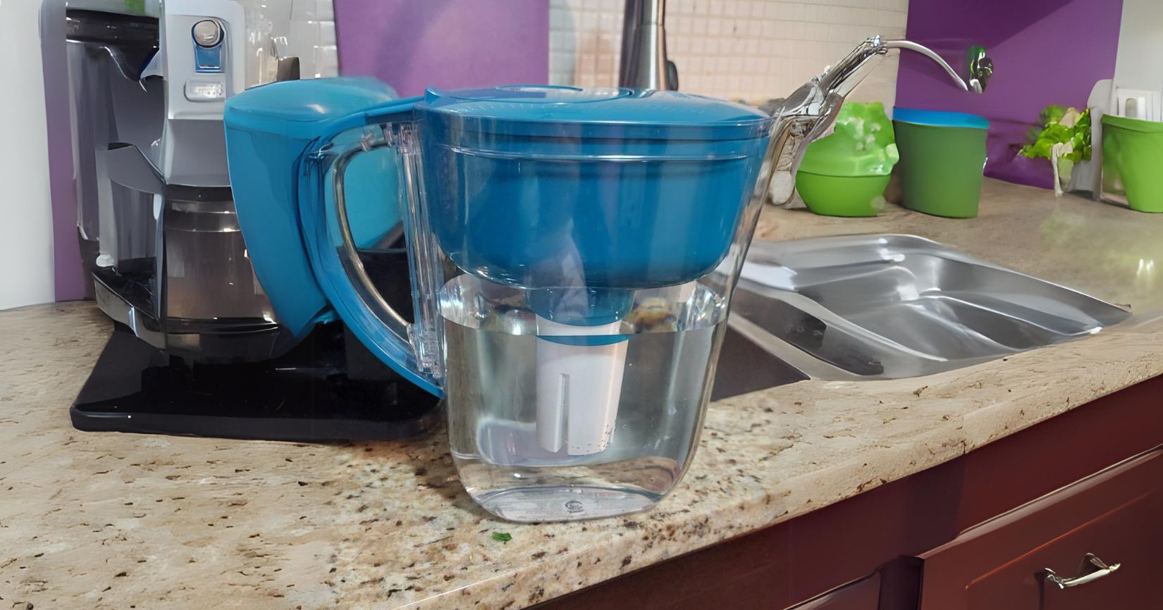 Brita 6-Cup Pitcher w/ SmartLight Filter Change Indicator Only $15.89 ...