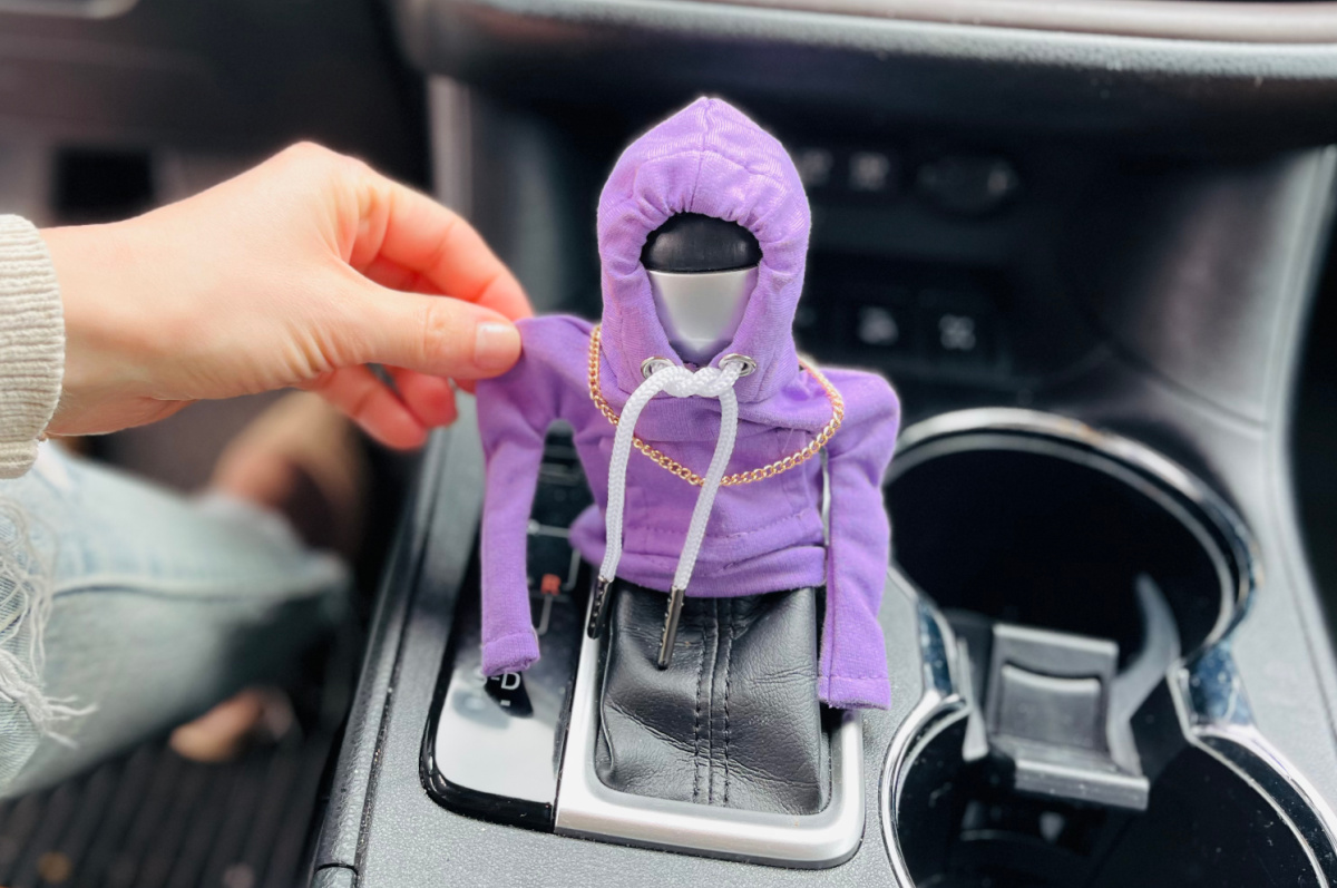 Accessorize Your Car With A Gear Shift Hoodie For Just $6.99 | Hip2Save