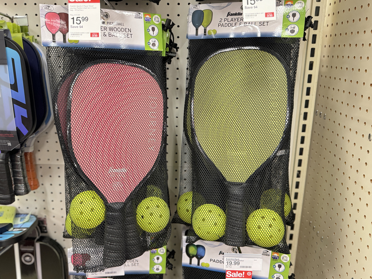 Franklin Sports Pickleball Paddle Set Only $15.99 on Target.com ...