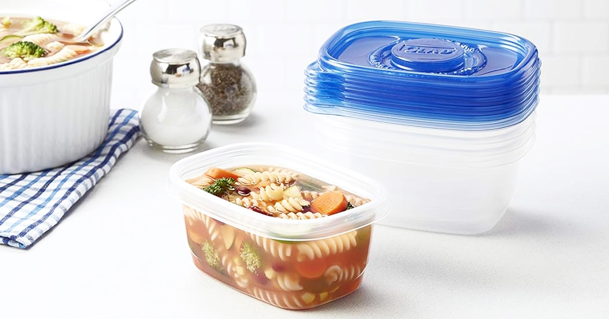 Glad Food Storage Container 5-Pack Only $4 Shipped on Amazon (Regularly ...