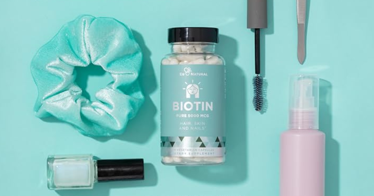Biotin Supplement 120-Count Just $11.99 Shipped on Amazon | Supports ...