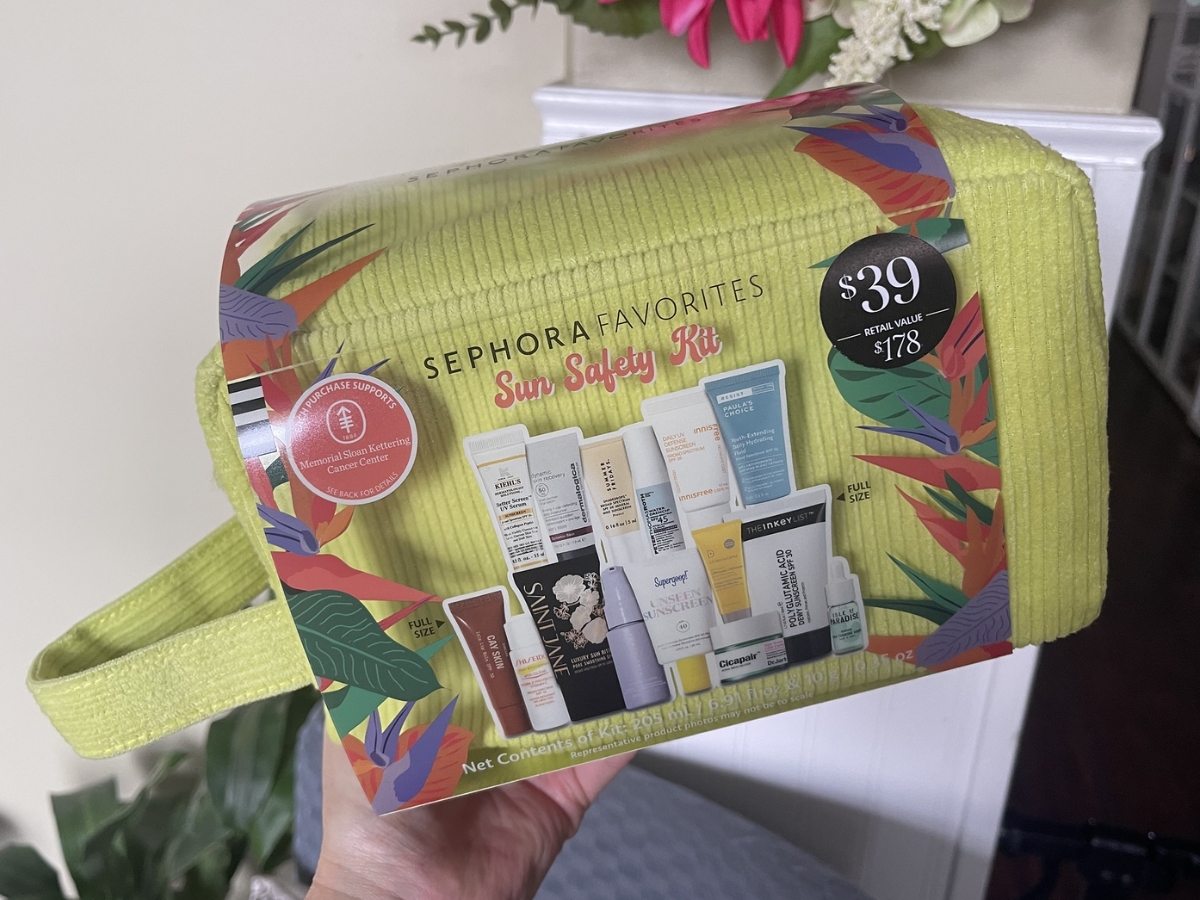 Sephora 15-Piece Sun Safety Kit w/ TWO Full-Sized Products Only $39 ...