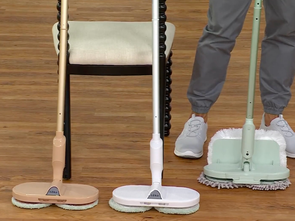 Teko Hover Scrubber Mop & Accessories Set Only $58 Shipped