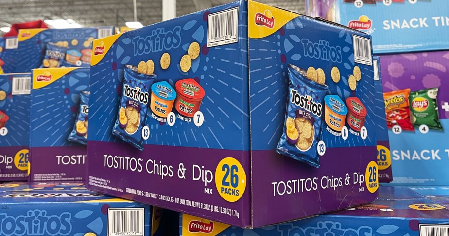 Tostitos Chips & Dip 26-Count Variety Pack Only $19.98 at Sam's Club ...