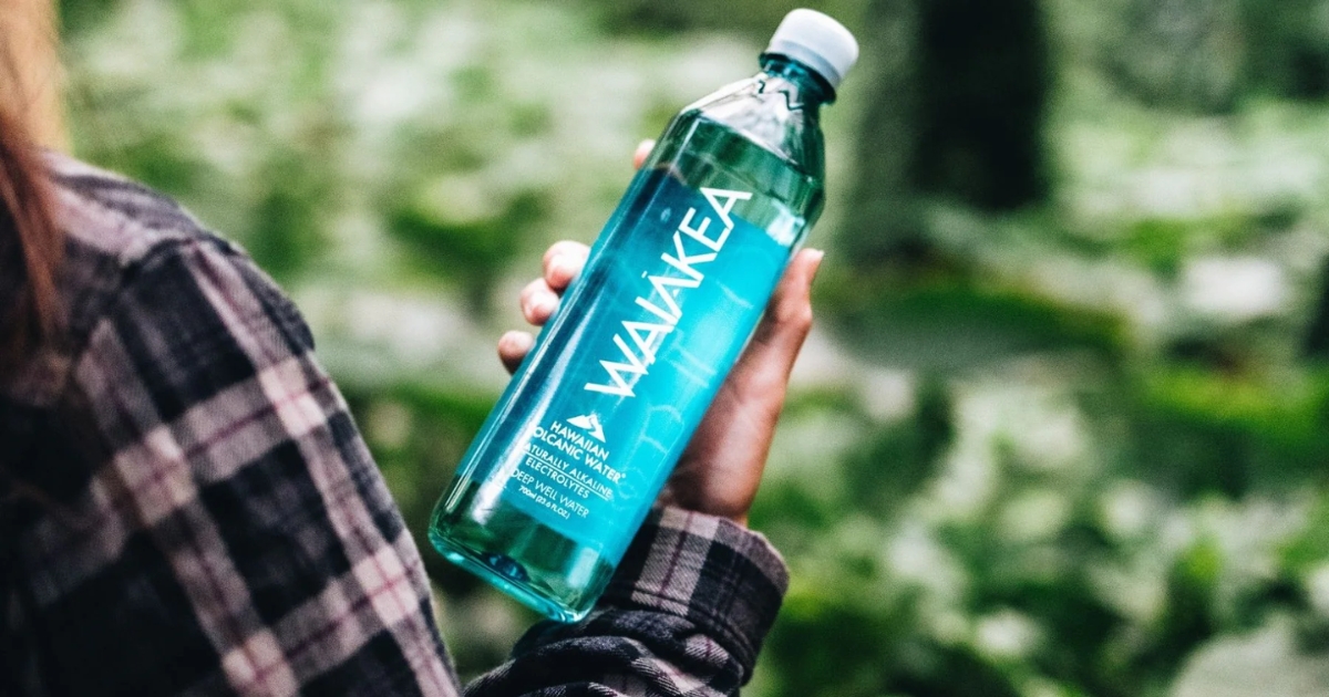 Waiakea Hawaiian Volcanic Water 1L Bottles 12-Pack Only $16.88 on ...