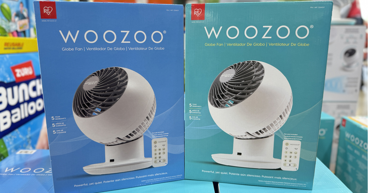 Woozoo Oscillating Fan With Remote Control Just $27.99 at Costco (Reg ...