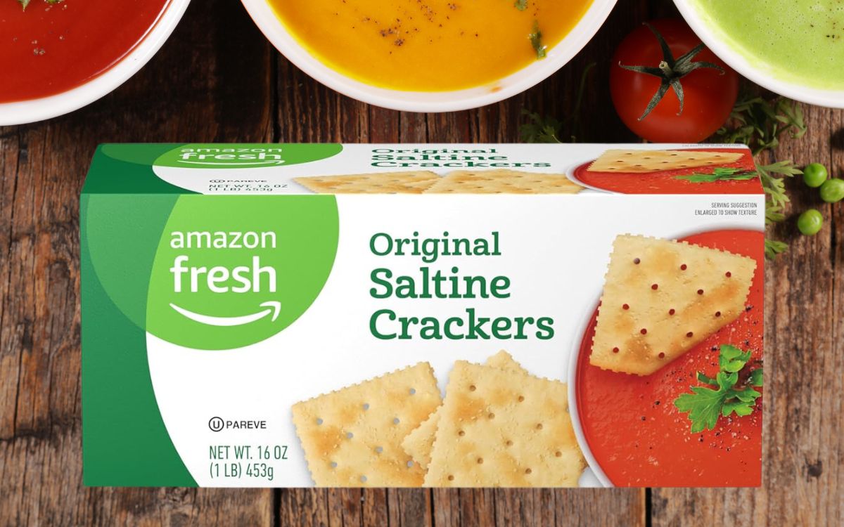 Amazon Fresh Original Saltine Crackers Box Only $1.79 Shipped | Hip2Save