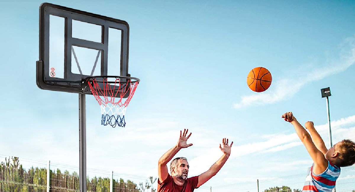 Adjustable 44" Basketball Hoop w/ Stand Just $135.99 Shipped on Walmart ...
