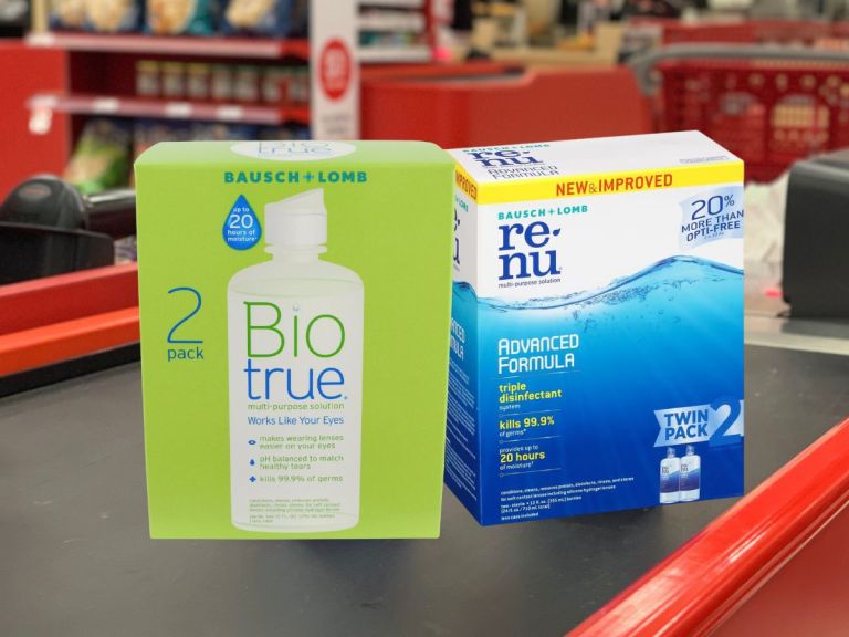 FOUR Bausch + Lomb Contact Solution Bottles ONLY $8 on Walgreens.com ...