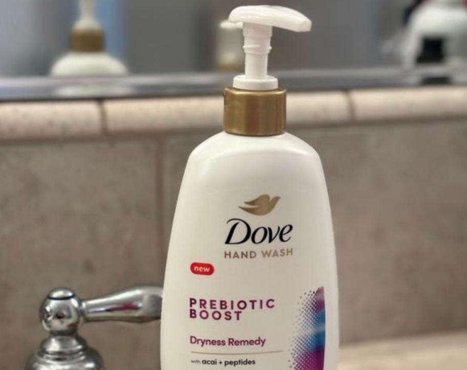NEW Dove Prebiotic Boost Hand Wash Just $1.47 at Walmart After Cash ...