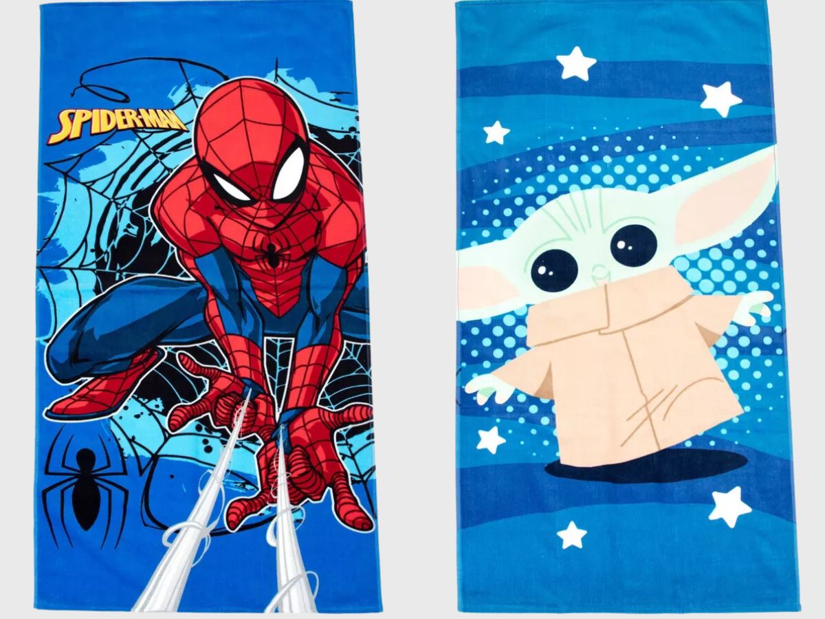 Kid's Character Beach Towels Just $7.99 at Target | Disney, Marvel ...