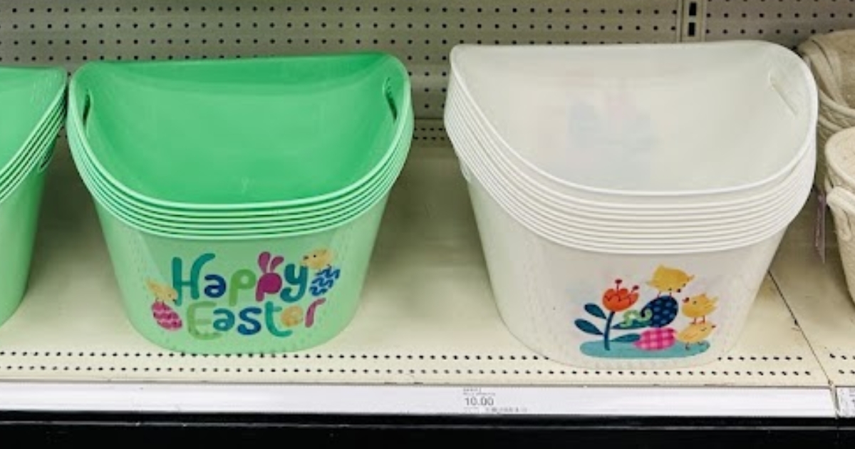 Target Easter Baskets Sale: Cute Picks for Every Bunny from Just 75 ...