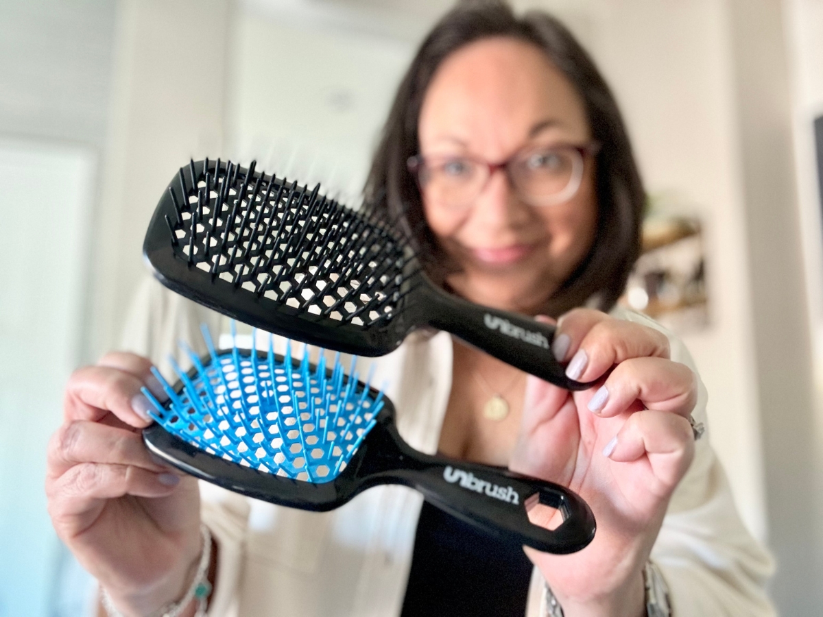 TWO UNbrushes Just $19 Shipped | Detangles Wet or Dry Hair (May Sell ...