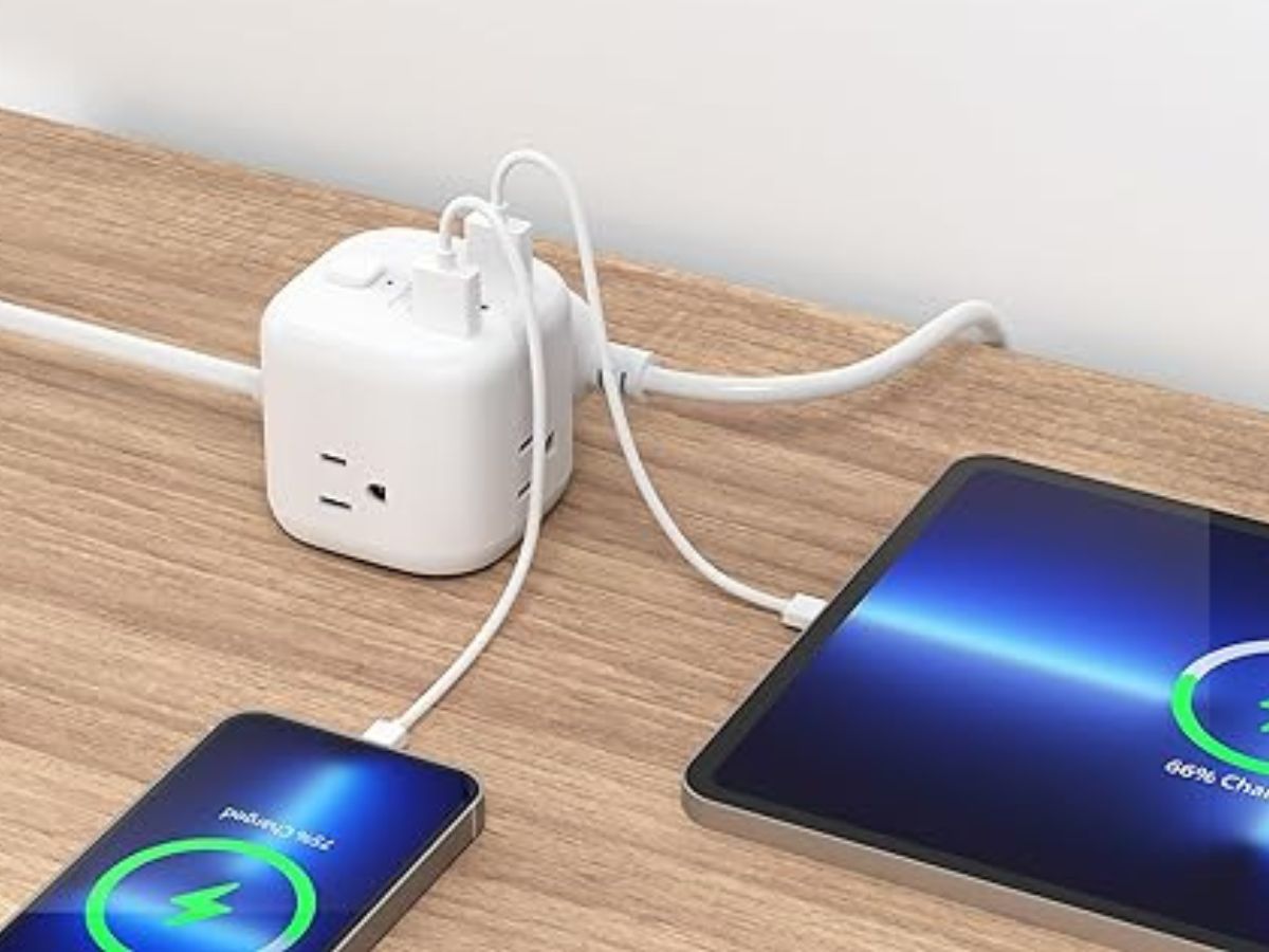 AmazonBasics Power Strip Cube w/ 3 Outlets & 3 USB Ports Just $6.99 ...
