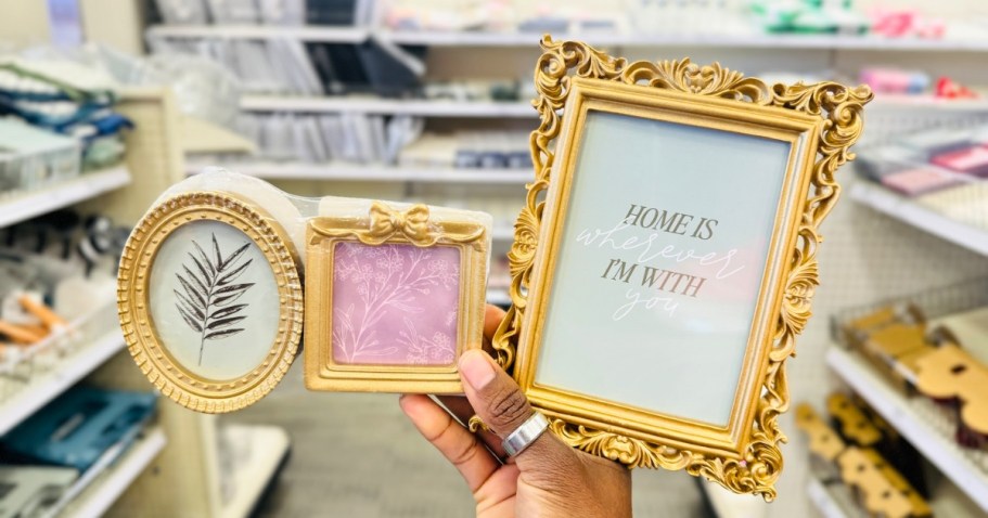 NEW $3 Vintage-Inspired Decorative Frames Spotted at Target | Hip2Save