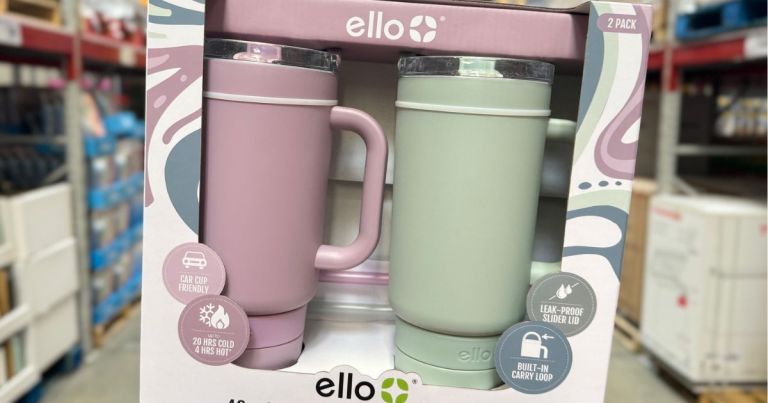 Ello 40oz Tumbler 2-Pack JUST $29.99 at Sam's Club ($15 Each) | Awesome ...