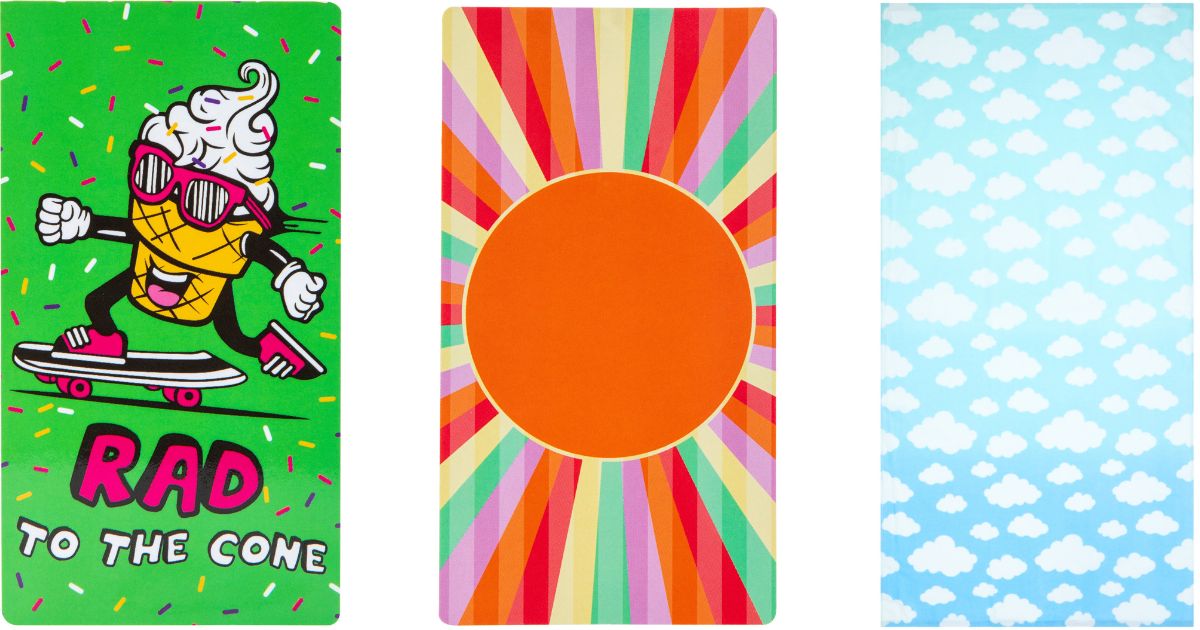 Five Below Beach Towels JUST $5.55 | Over 20 Colorful Design Choices ...