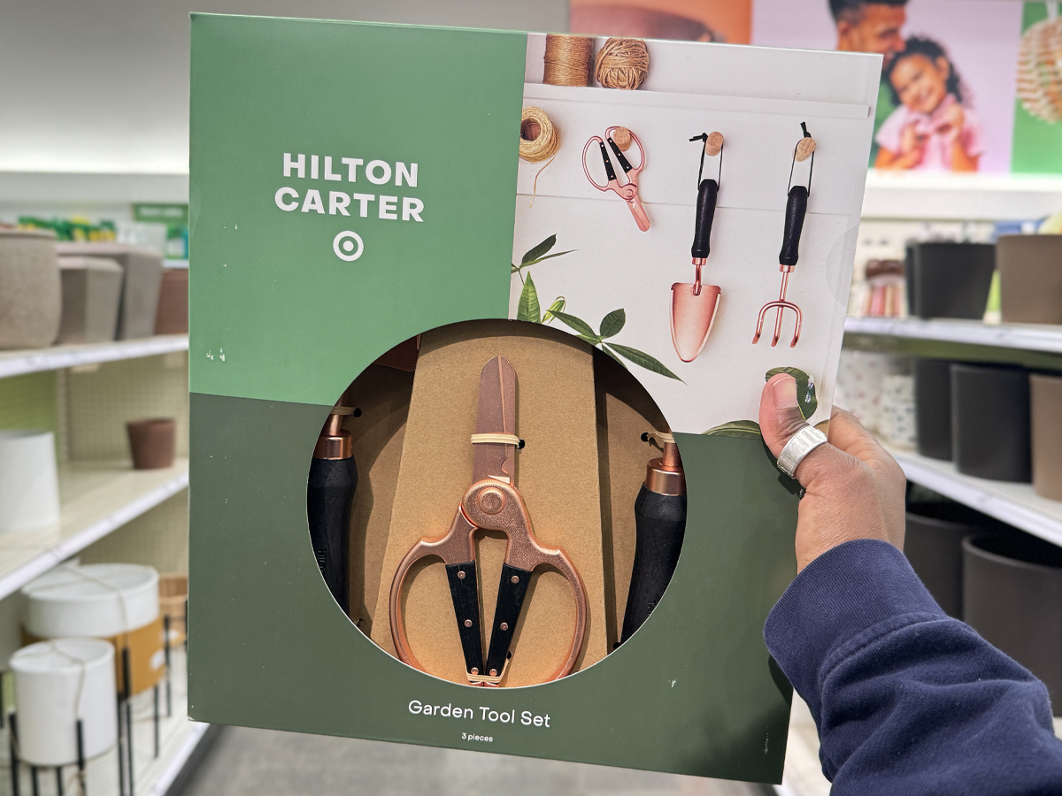 30% Off Target Hilton Carter Gardening Supplies | 3-Piece Tool Set Only ...
