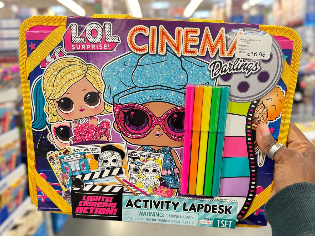 Sam's Club Kids Activity Lapdesk Only $16.98 | Includes Books, Markers ...