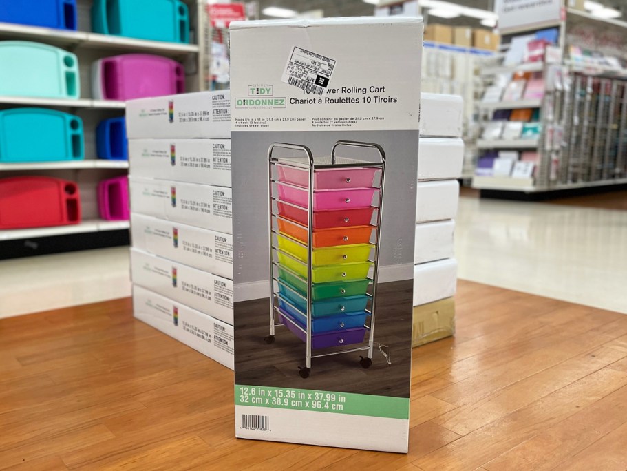 Michaels 10-Drawer Rolling Storage Carts Just $34.99 (Reg. $50) | Hip2Save