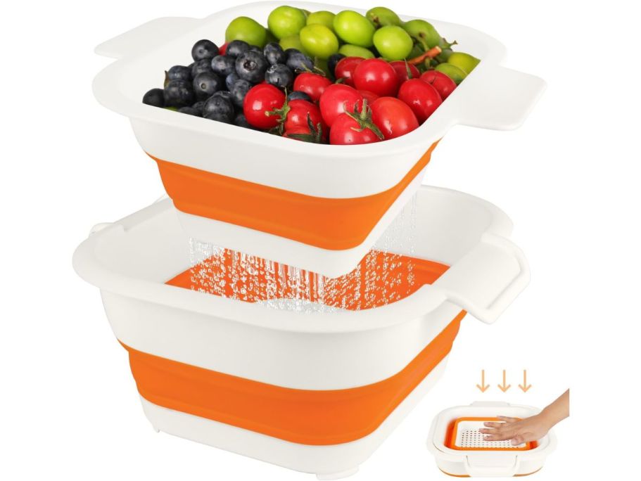 Collapsible Colander Set Only $11.96 on Amazon (Regularly $19) | Hip2Save